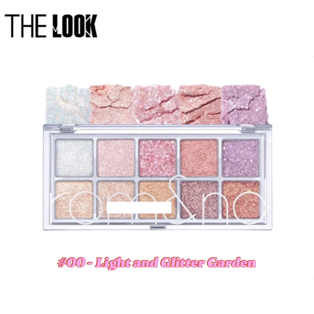 ROMAND 00 LIGHT EYE COLOR PALETTE & GILLTER (10 Boxes) | Shopee Malaysia