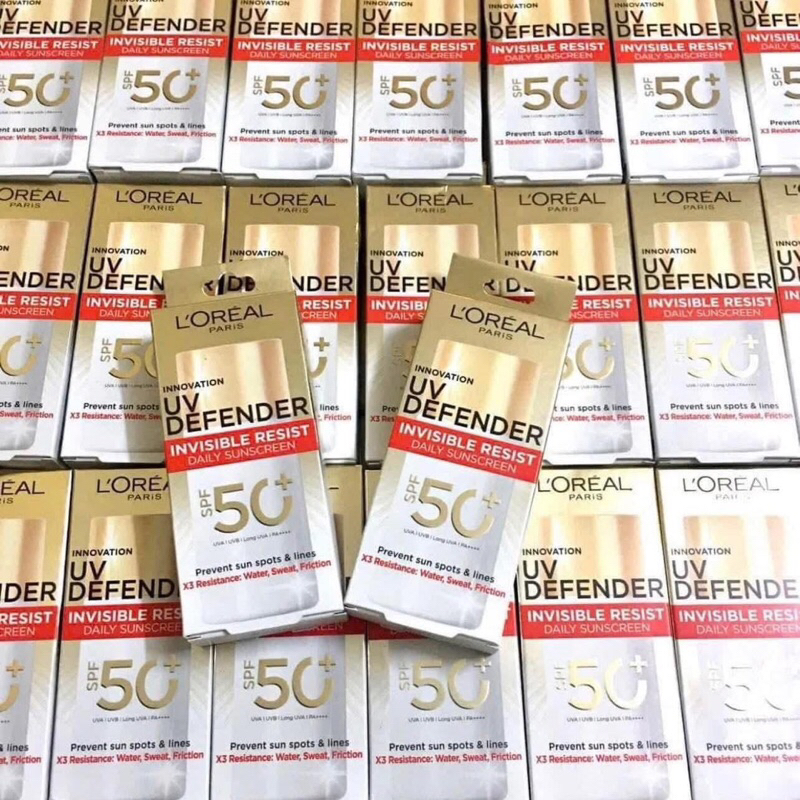 Loreal Sunscreen red line SPF50+ PA++++ beautiful finish that doesn't ...