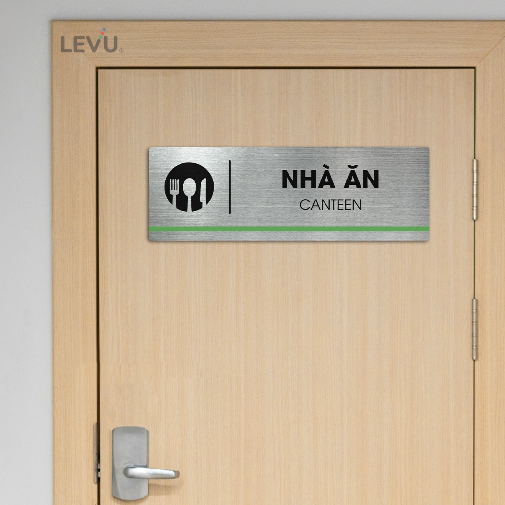 Levu INB03 canteen restaurant nameplate for room door made of UV ...