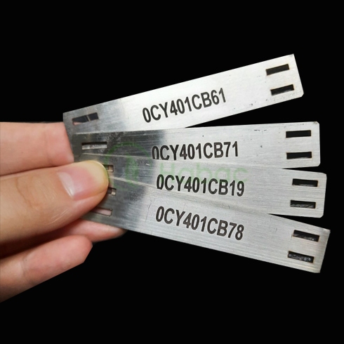 304 Stainless Steel Cable Tag, Name Tag to Mark Electrical Wires ...