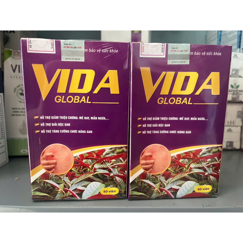 Vida GLOBAL pills support rashes, itching, and atopic skin | Shopee ...