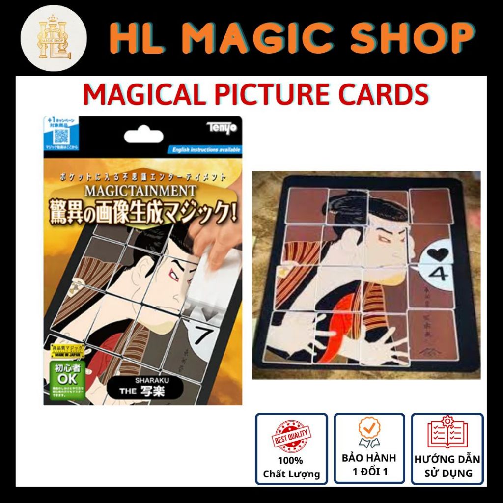 Magical Picture Cards 2024 by Tenyo Magic | Shopee Malaysia