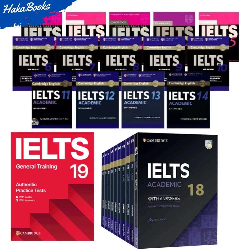 IELTS Academy books set of 19 printed books - individual classification ...