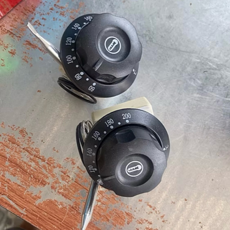 Sensor set with 200 degree temperature adjustment knob for fryer ...