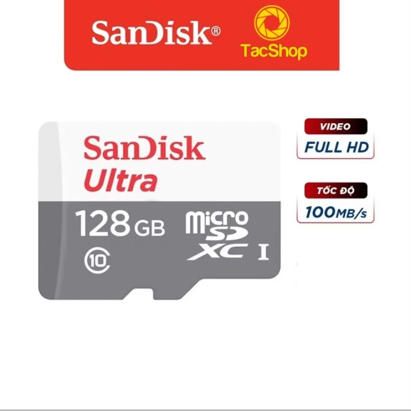 Sandisk Ultra 32G/64G/128G/256G TF SDXC Memory Card High Speed 100 ...