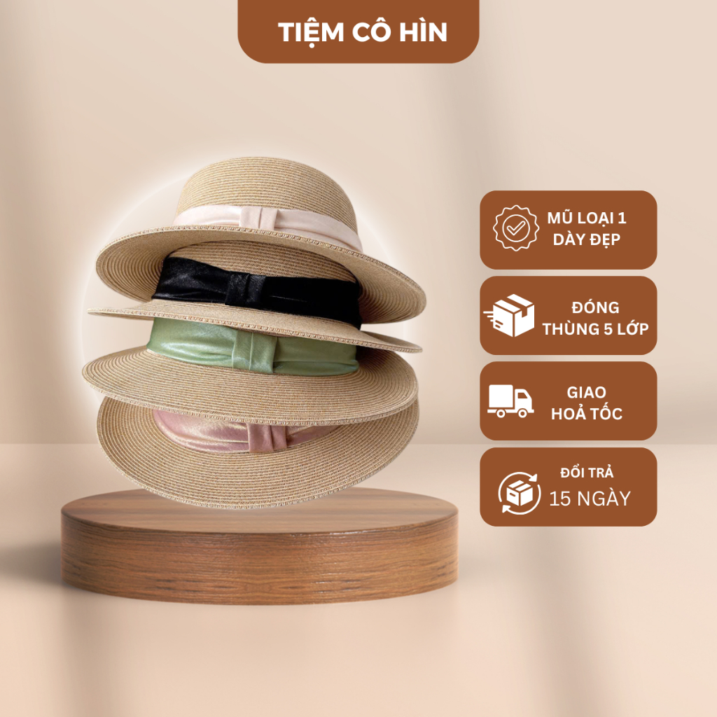 Gaucho sedge hat with silk belt summer 2025 Co Hin Shop has a faulty ...