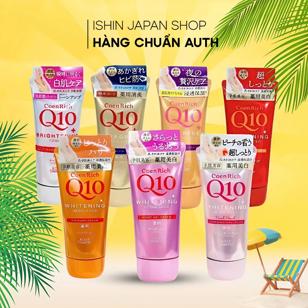 (New Model) Q10 Kose Hand Cream Japan 80g Tube | Shopee Malaysia
