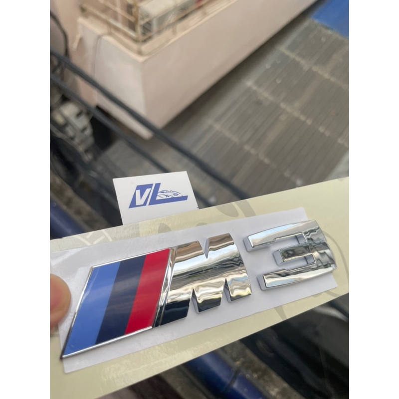 M3 bmw embossed letter bmw E90 F30 F35 - m3 Logo - m3 bmw Logo bmw car ...