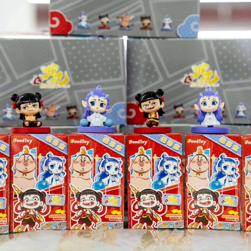 Blindbox Natra blind box model Nezha Bronze Ghost Slingshoto hai ...