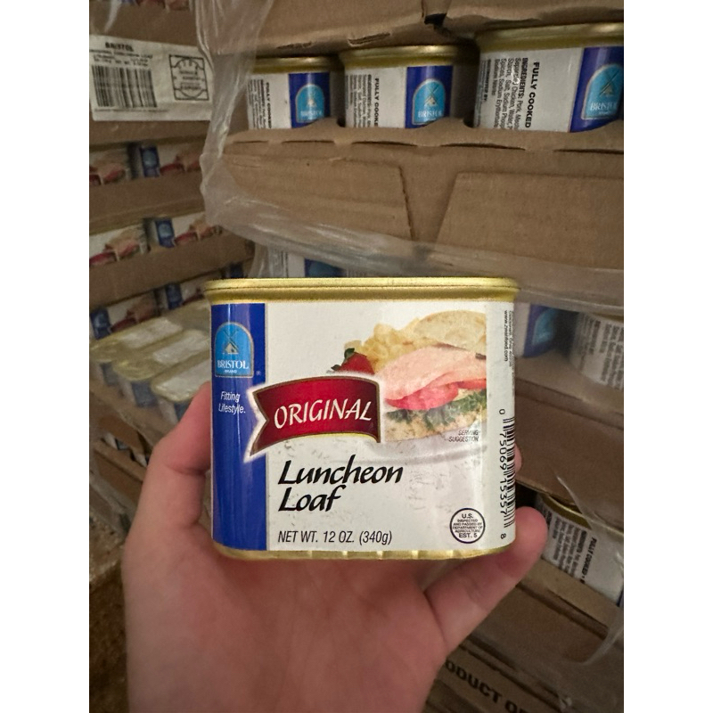 Bristol Original Meat Original Luncheon Meat 340g | Shopee Malaysia