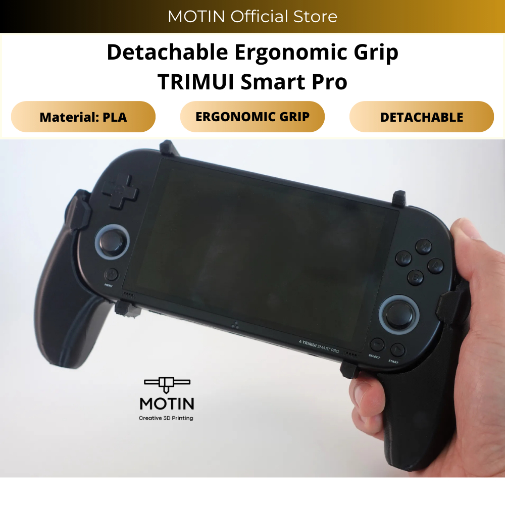 Detachable Ergonomic Grip for TRIMUI Smart Pro - Flexible Detachable ...
