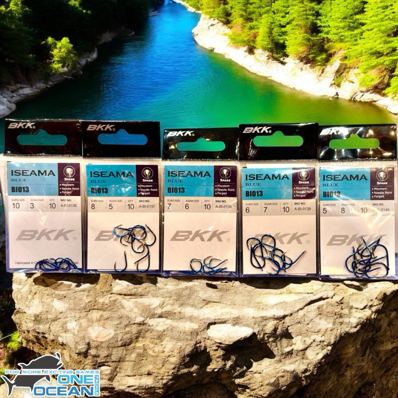 Single Hook Soaked Fishing BKK ISEAMA BLUE | Shopee Malaysia