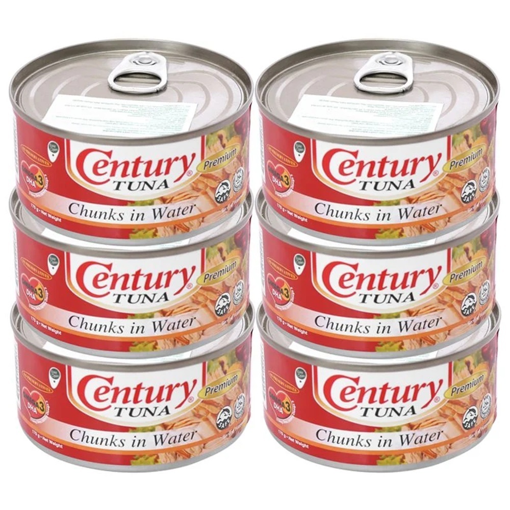 Century -- RED box 170 -- Tuna in SALT Water / PHILIPPINES / Tuna ...
