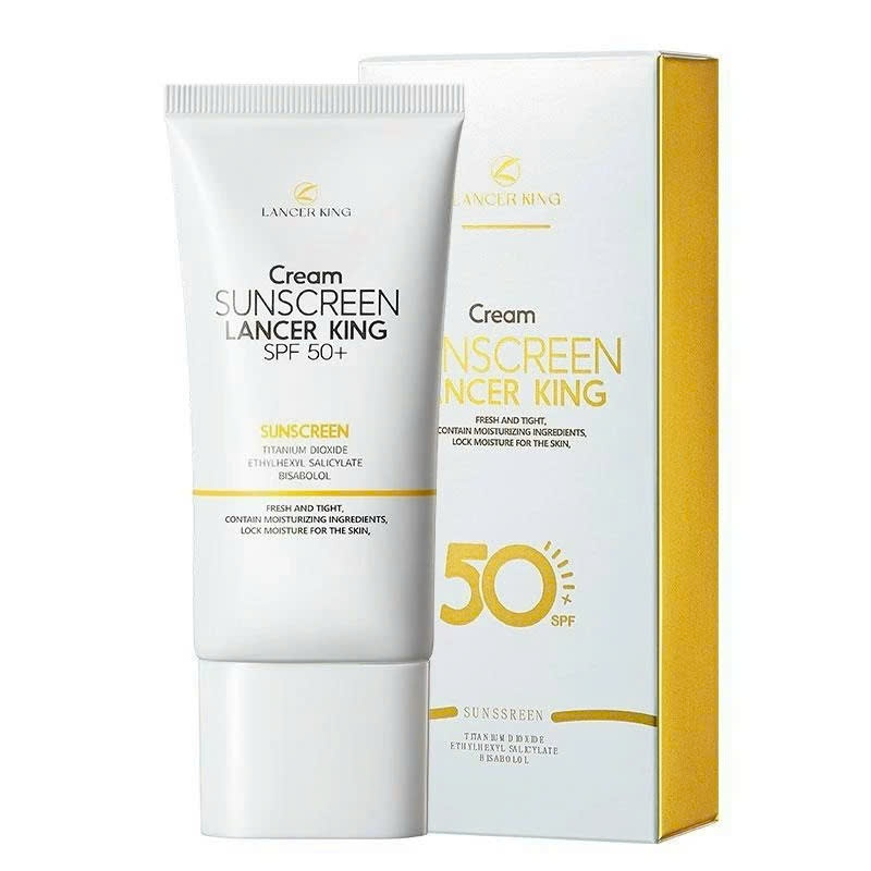 Lancer King Sunscreen SPF50+ Protects Skin Against UV Rays, Nourishes ...