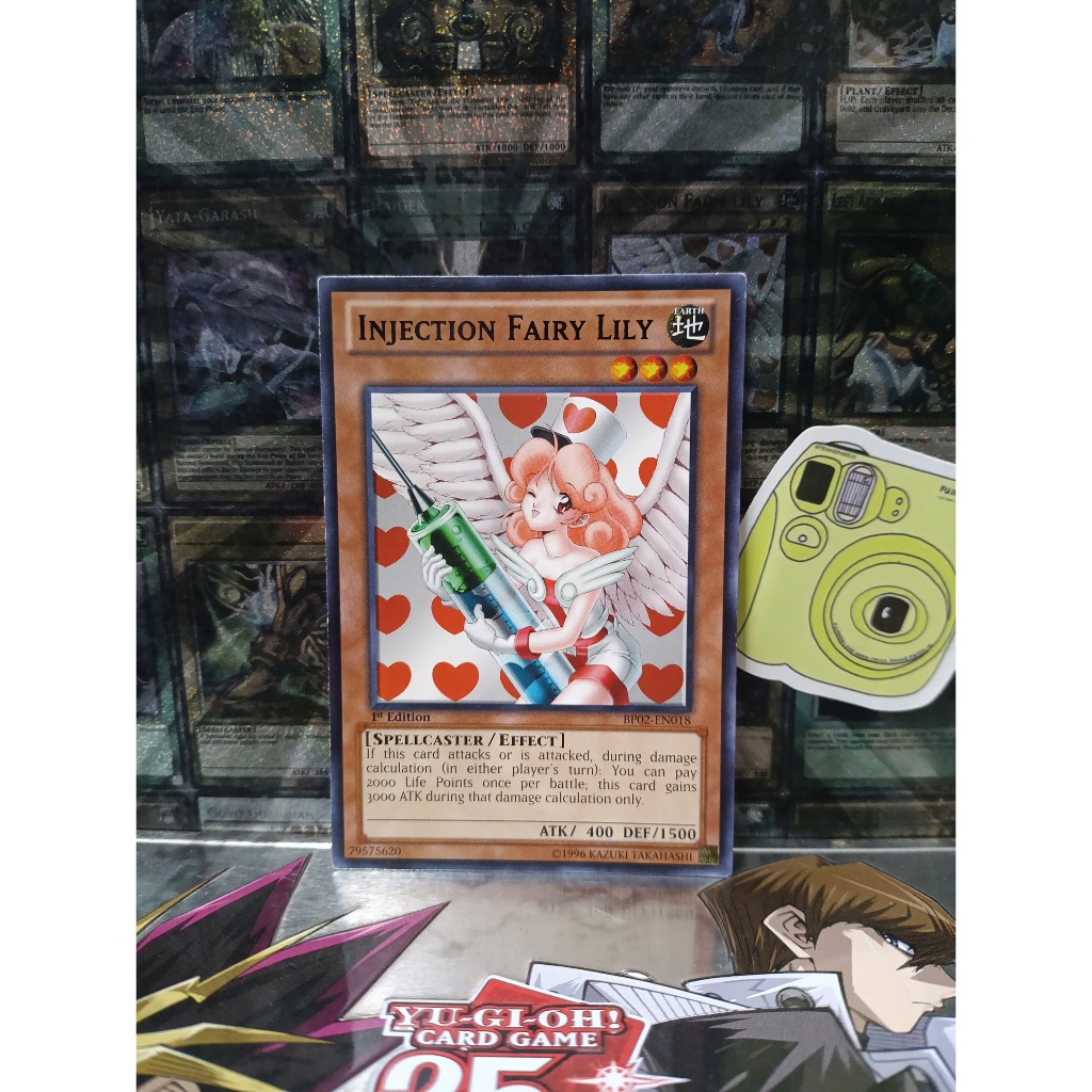[ Do Lac Yugioh ] Mint90 Yugioh Monster Injection Fairy Lily Rare Card ...