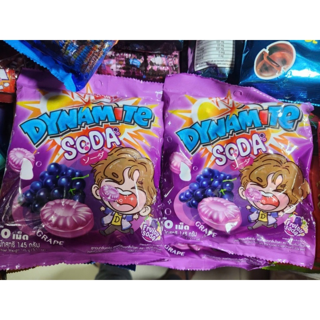 Dynamite SODA GRAPE Thai Candy (Package 150g/ 50 PILLS) | Shopee Malaysia