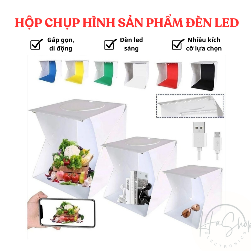 Product photography box Super bright led product photography box, many ...