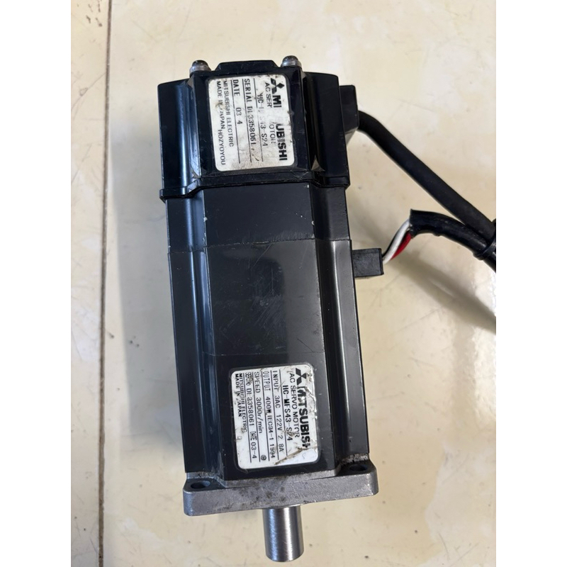 Mistubishi HC MF S43 AC servo Motor 122v 400w shaft 14mm (japan) | Shopee Malaysia