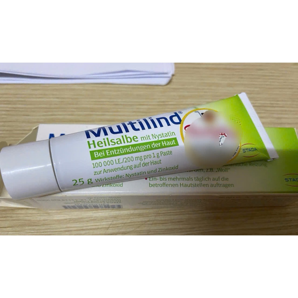 Diaper cream, skin rashes Multilind Germany | Shopee Malaysia