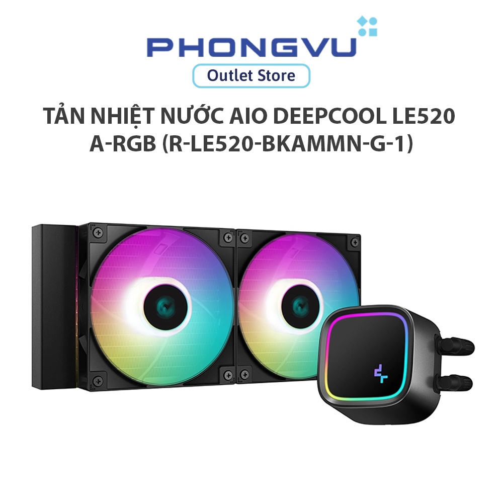 Deepcool LE520 A-RGB AIO water cooler (R-LE520-BKAMMN-G-1) - | Shopee ...