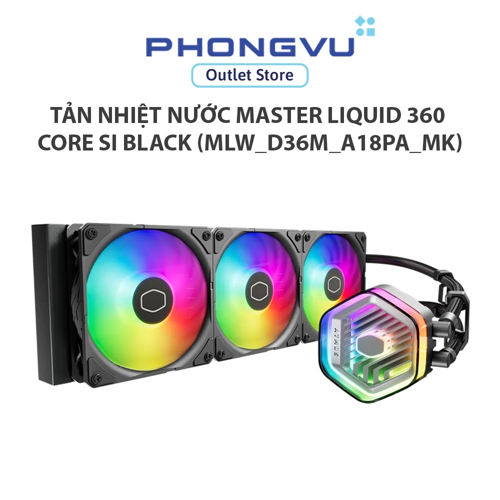 Master Liquid 360 CORE SI Black Water Cooler (MLW_D36M_A18PA_MK ...