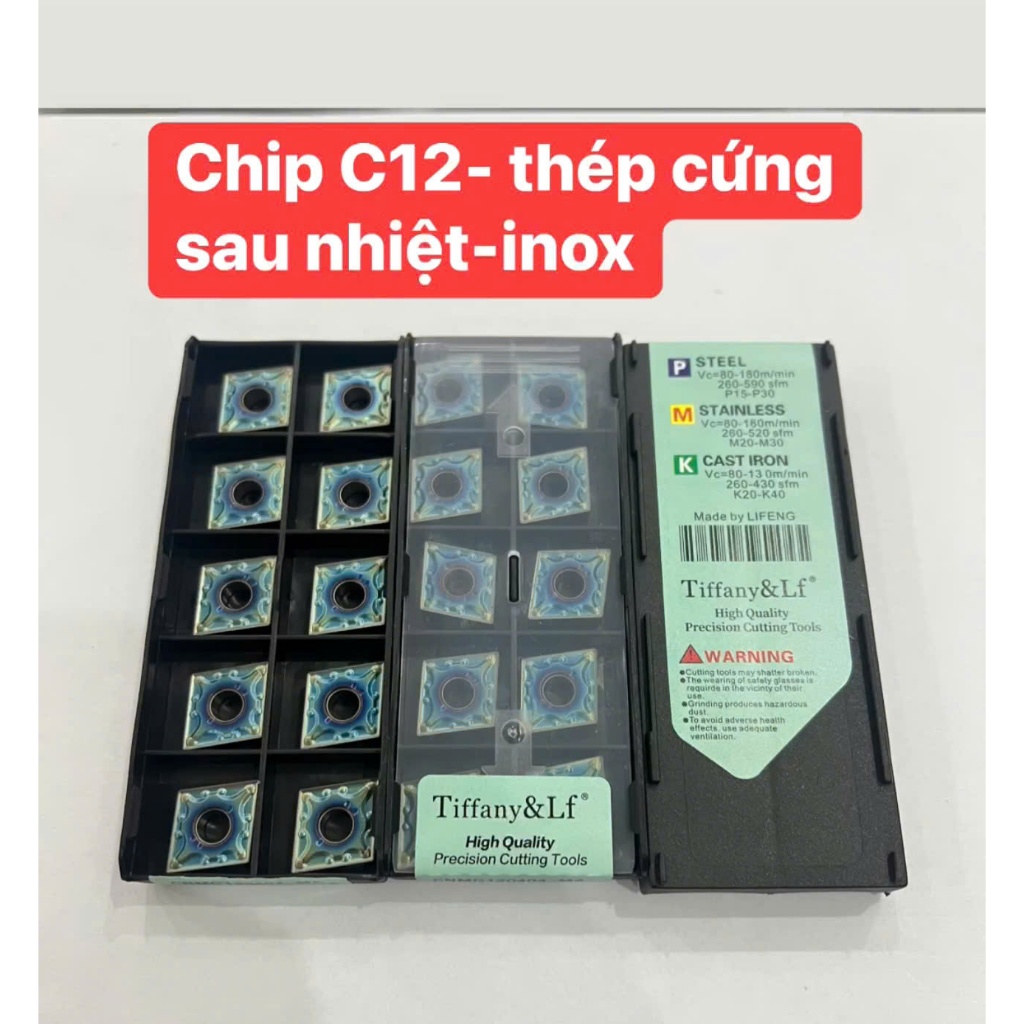 C12 turning Chip for turning hard steel after heat of 55HRC stainless ...