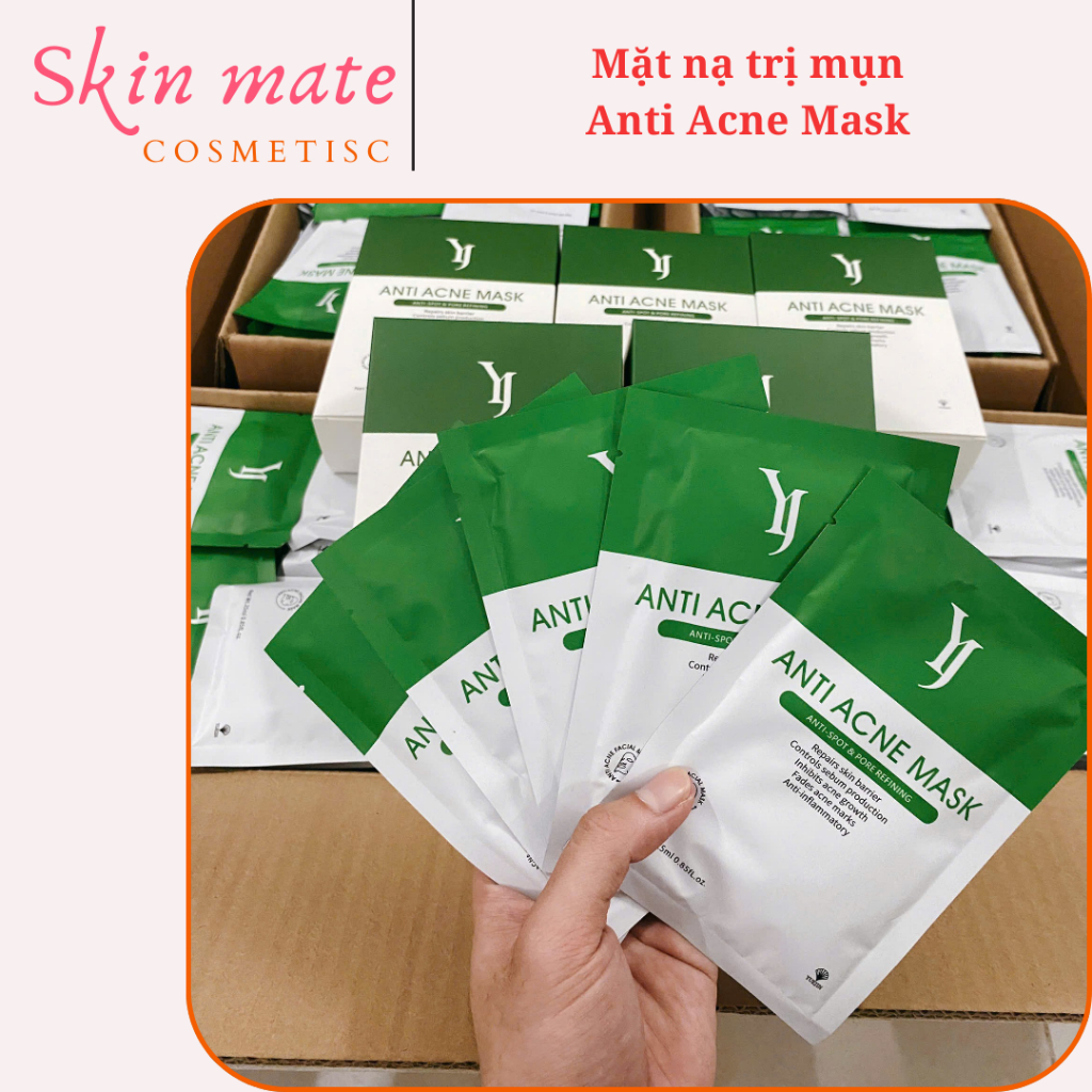 (1 Piece) Effective Yuejin Anti Acne Mask for oily and Acne-prone skin ...