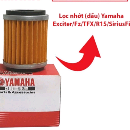 Oil filter for Exciter 135 - 155, FZ 150, R1, Axelo, Sirius Fi and ...