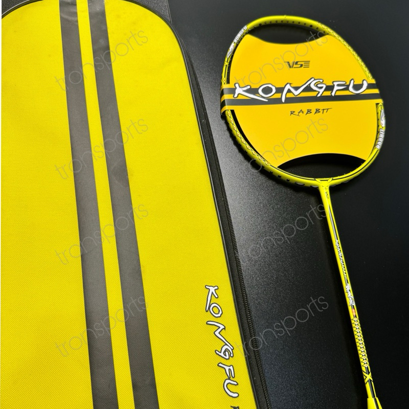 Genuine VS KongFu Rabbit badminton racket, free carrying case | Shopee ...