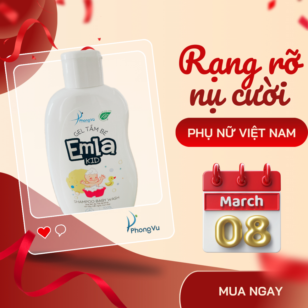 Emla Kid Herbal Shower Gel Supports Heat Rashes, Itching, and Atopic ...