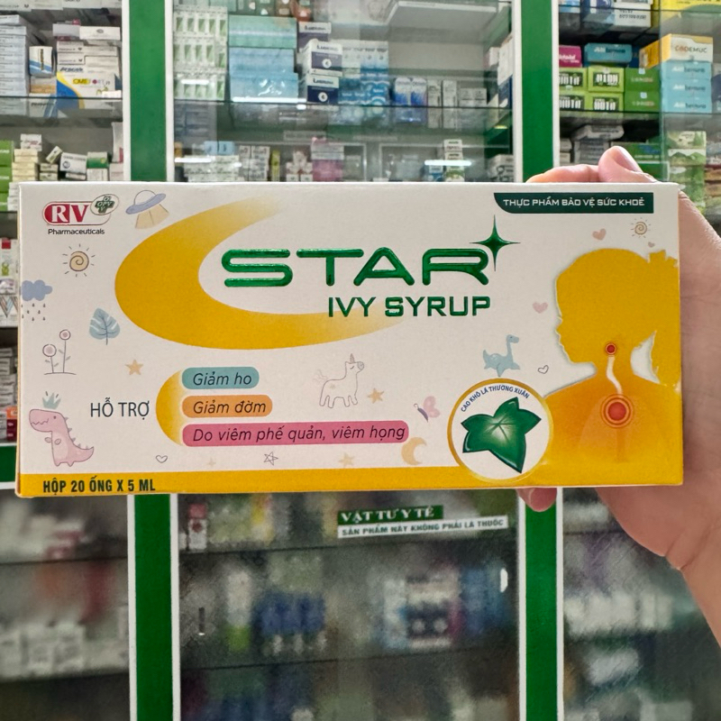Star Ivy Syrup - Supports cough relief, cough relief, bronchitis, sore ...