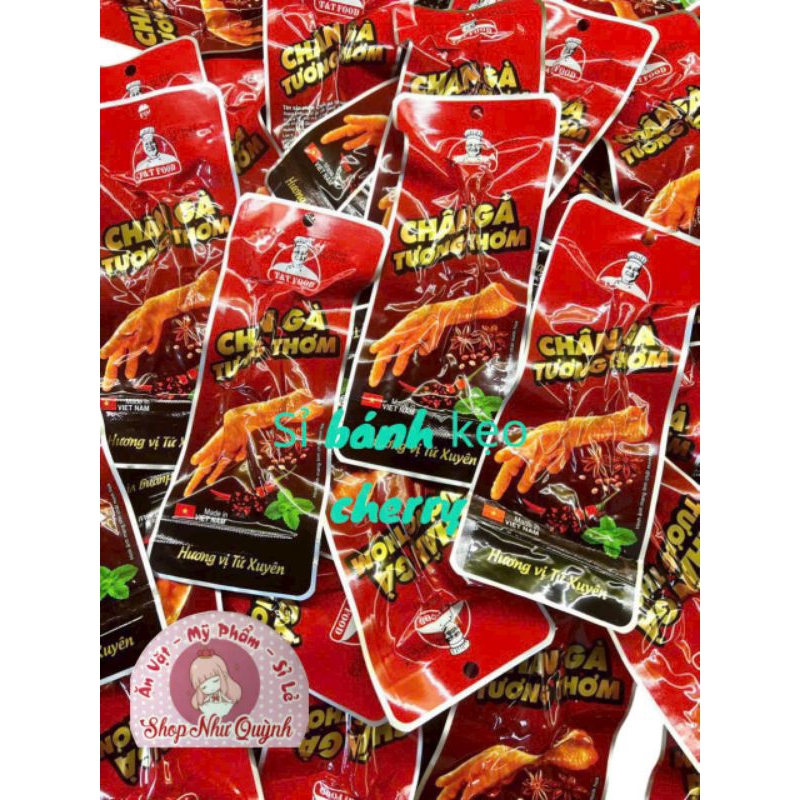 Combo 20 PACKAGES OF DELICIOUS CHICKEN FEET WITH SOY SAUCE 1 FOOT 30G ...