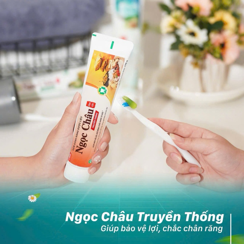 Traditional medicinal toothpaste with traditional medical pearls and ...