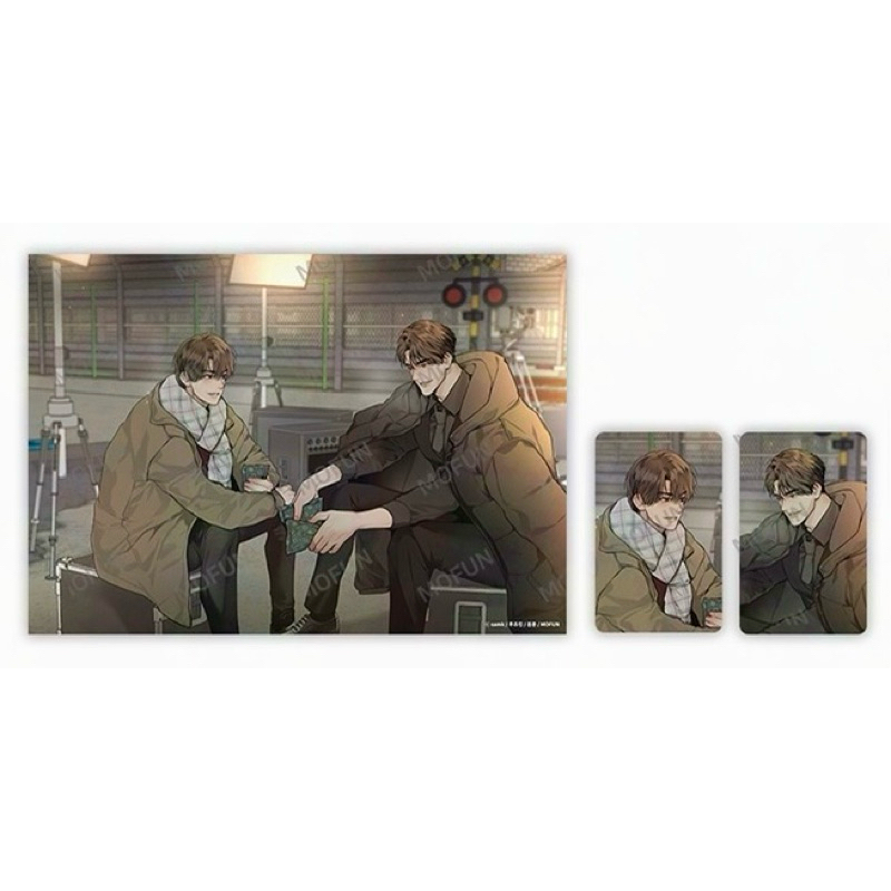 Ready AVAILABLE | Poster Set + 2 Mofun Payback Cards | Manhwa BL ...