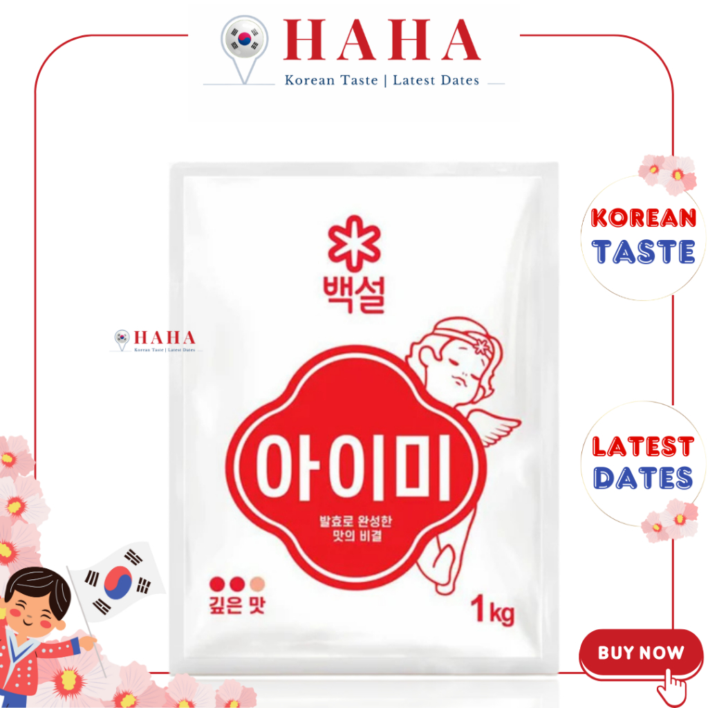 Premium Korean MSG CJ ALL PURPOSE SEASONING 아이미 1KG | SieuthiHAHA ...