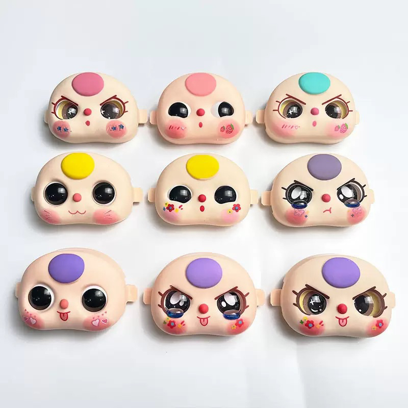 [Hands And Feet Included] 100% baby three face Set, size 7cm, used to ...