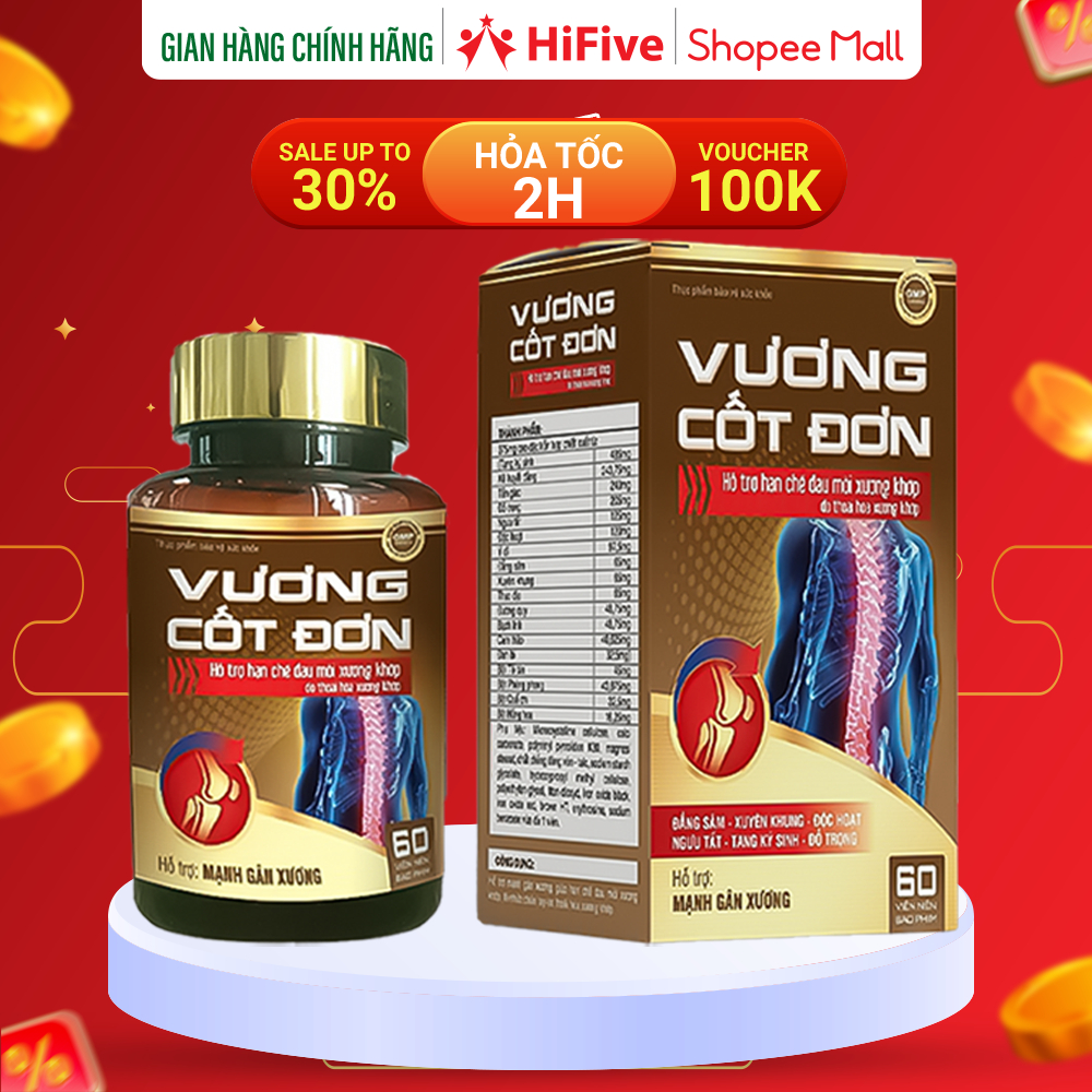 Vuong Cot Don - Supports Joint Pain Treatment, Enhances Musculoskeletal ...