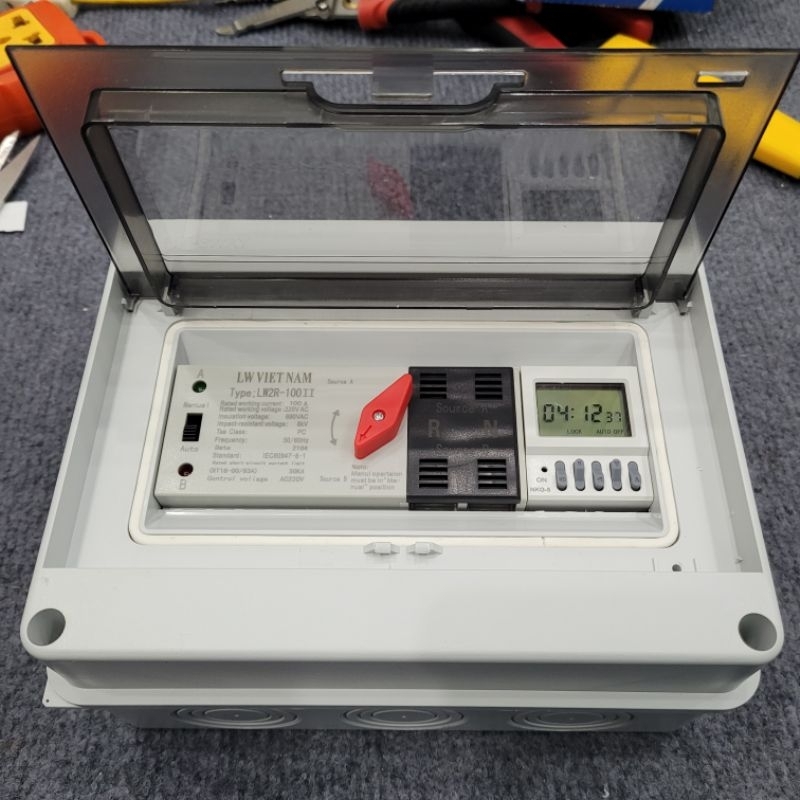 [ Pre-wired ] Cabinet turns 2 electric meters by month - Water tap ...