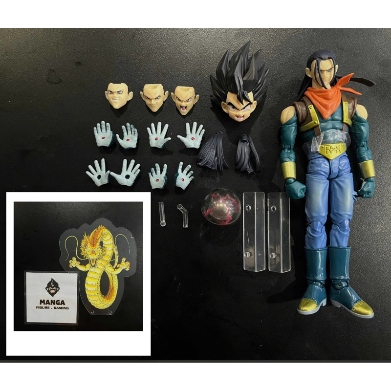[ Dragonball ] SHF Android 17 bandai - Genuine bandai Model | Shopee ...