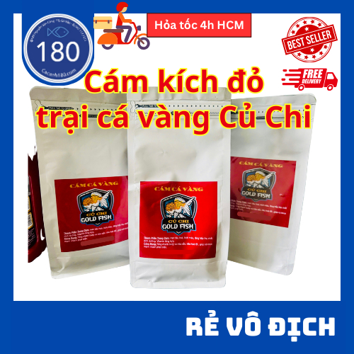 [Go Vap] Goldfish Goldfish bran, red bran, weight gain - sinking bran ...