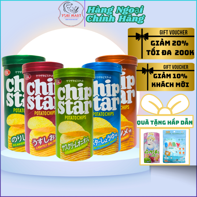 [Date February 2026] Chipstar Japanese potato chips for babies from 1 ...