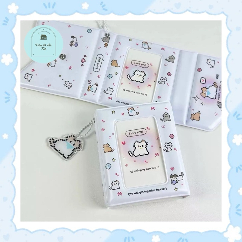 SAVING - Korean Cat Album Ins Chasing Envelope Idol Card Bag Book Small ...