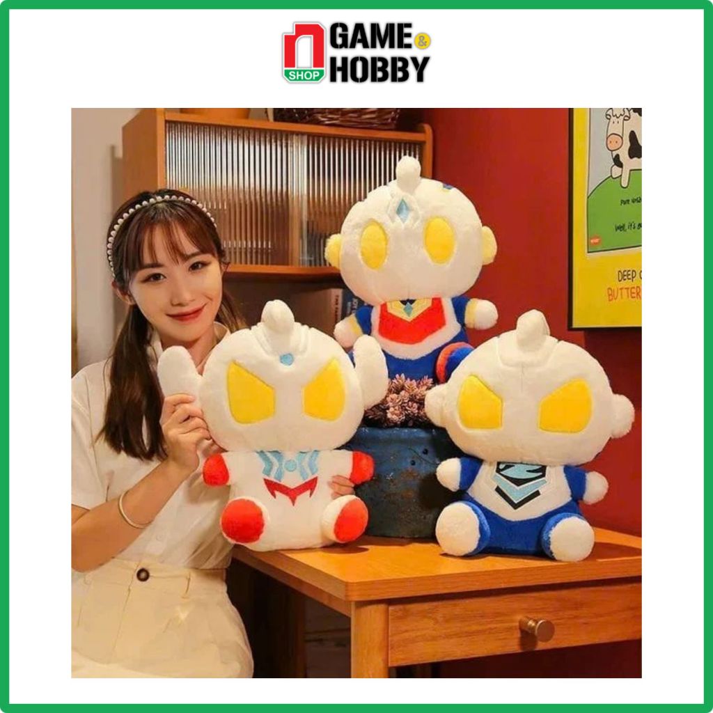 Ultraman Electro-optical Superman stuffed animal 35cm | Shopee Malaysia
