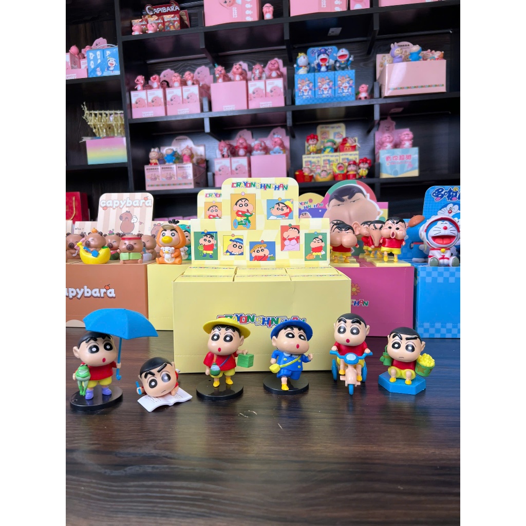 (Shin Goes to school) Blindbox Shin model goes to school cute decor ...