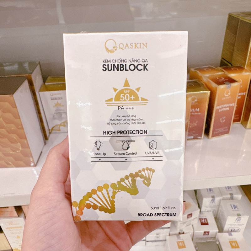 Moc Anh Sunscreen, Qaskin (new model) | Shopee Malaysia