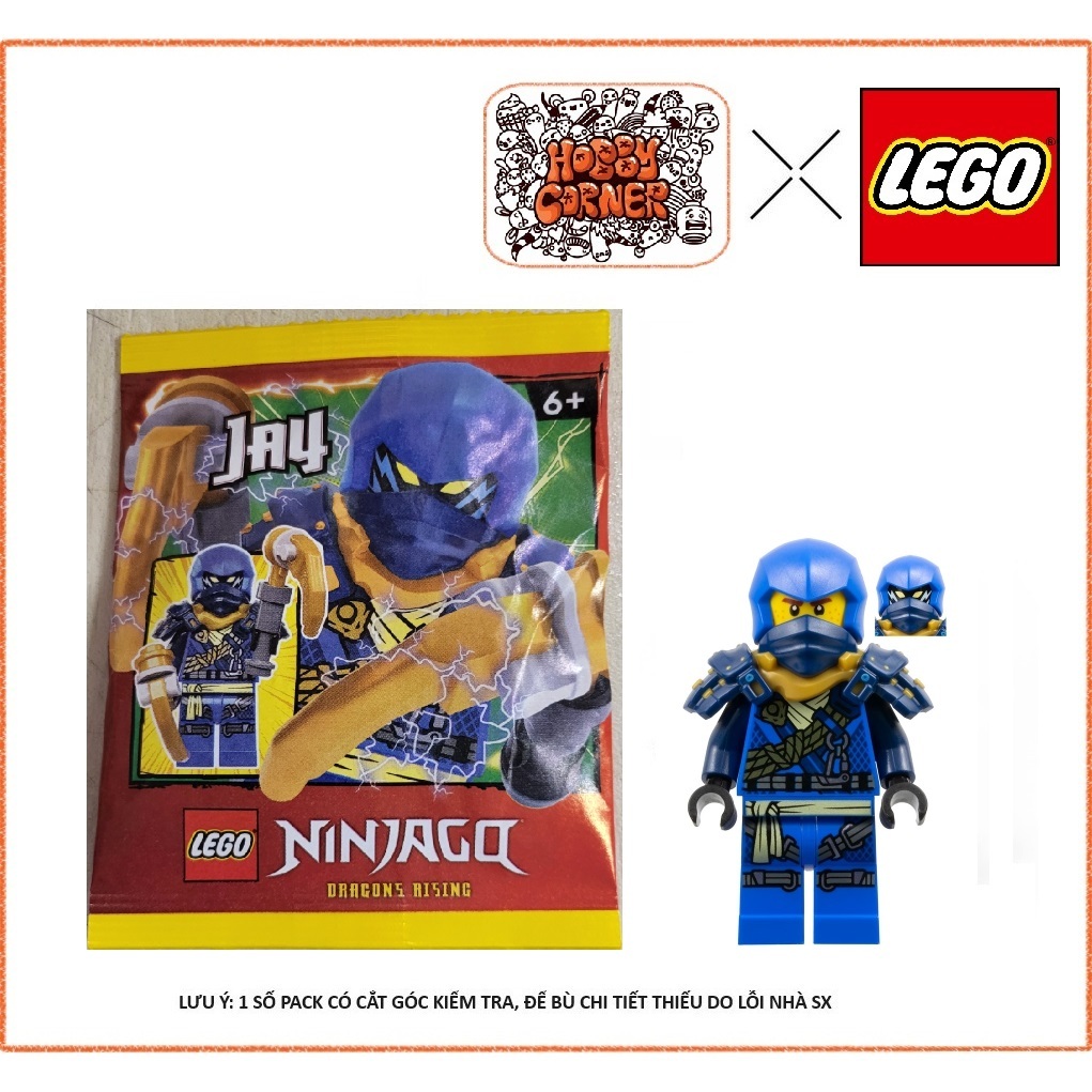 Lego NINJAGO DRAGONS RISING SEASON 2 Jay paper bag (Jay Climber) - set ...