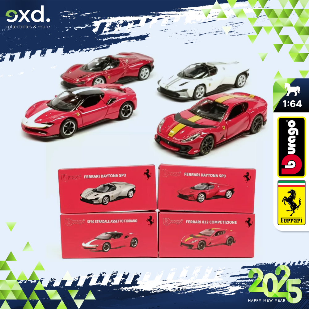 Bburago Ferrari 1/64 Ferrari Copyright Racing Car Collection | Genuine ...