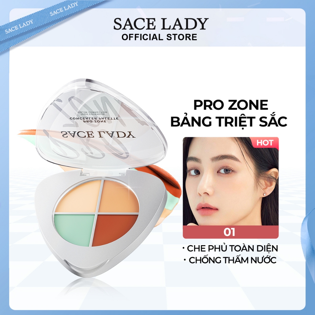 SACE LADY Waterproof Concealer for Skin Tone Correcting 5.6g | Shopee ...
