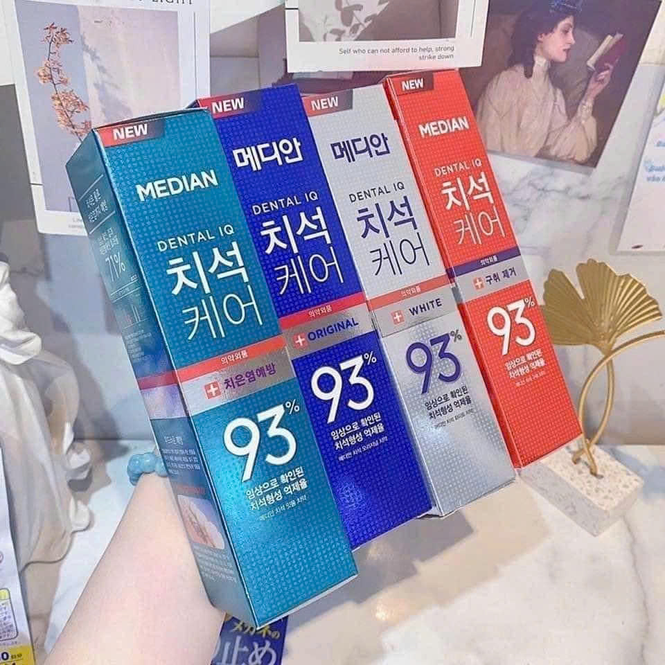 Median Dental IQ 93% Korean Toothpaste 120g KDR protects strong teeth ...
