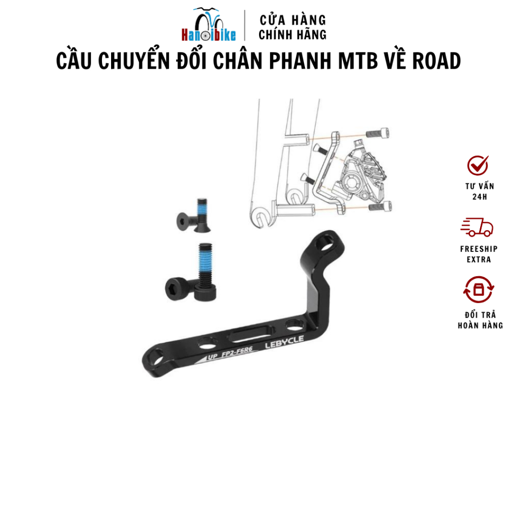 Mtb brake pedal conversion bridge to Road bicycle brake - Lebycle FP2 ...